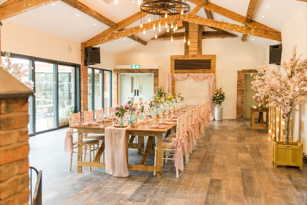 News: Bennetts Willow Barn has been built within a woodland